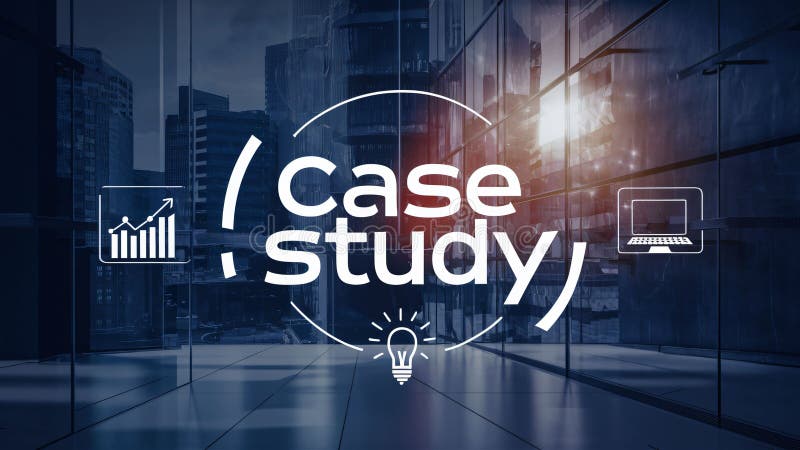 An Illustration of the Term Case Study Stock Image - Image of history ...