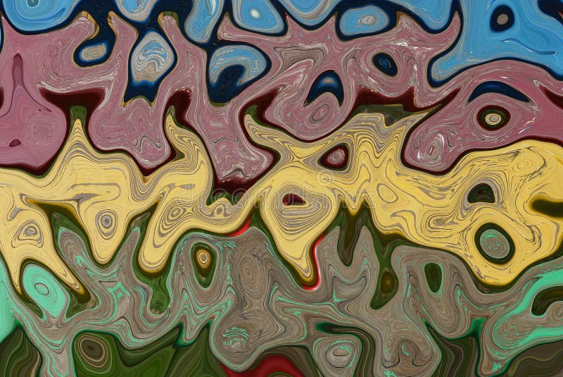 Illustration from Texture with Distortion in Drawing Stock Illustration ...