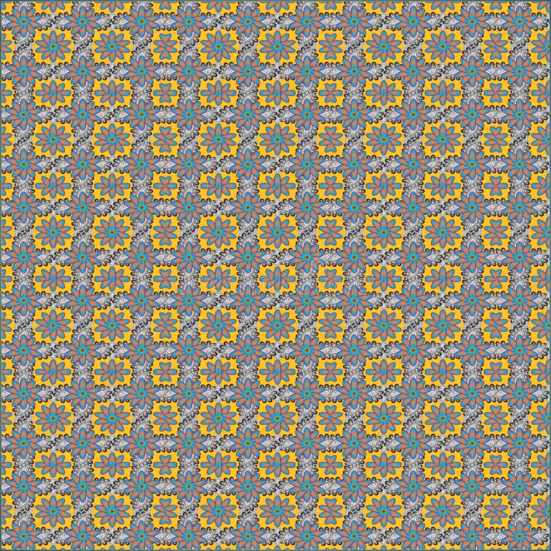 Illustration Texture Flower Pattern Wallpaper Stock Illustration ...