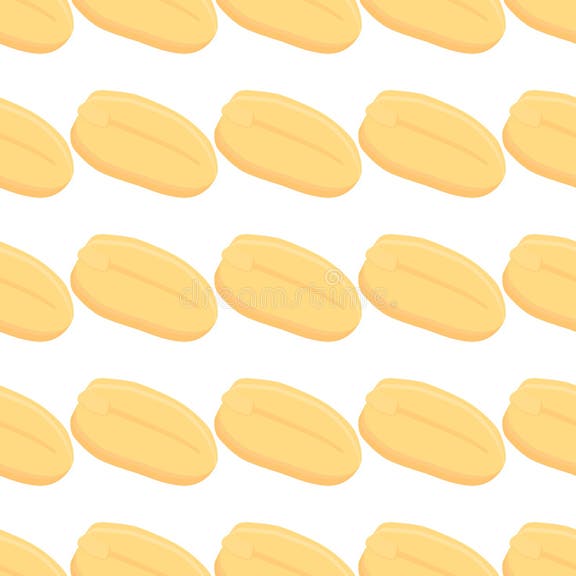 Illustration on Theme Big Pattern Identical Types Peanut Stock Vector ...