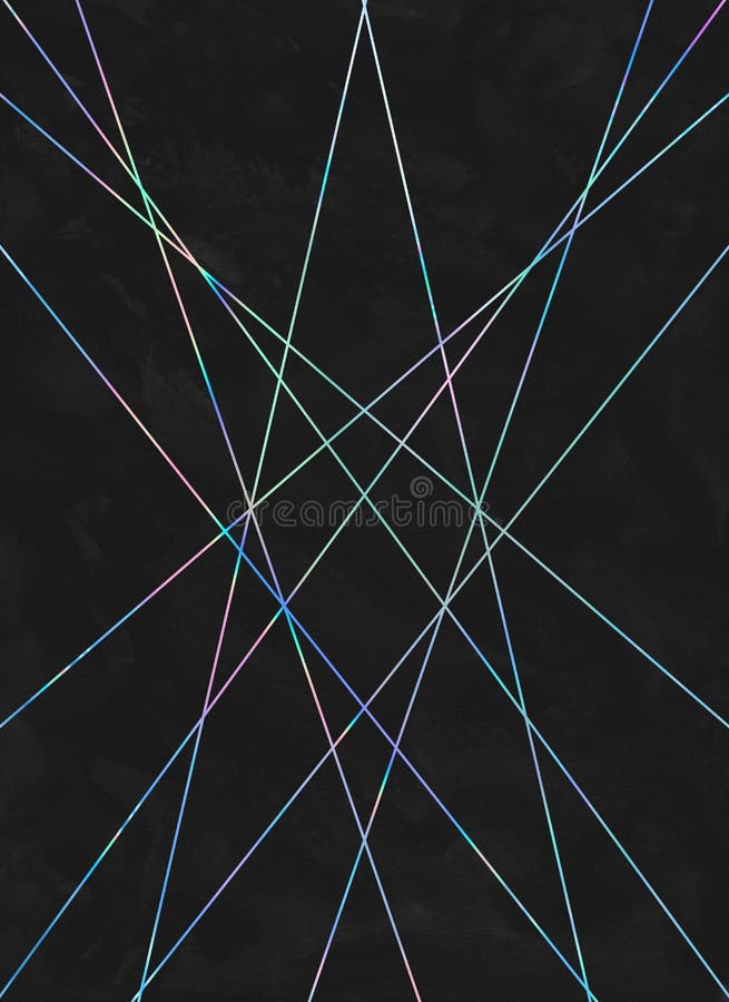 Illustration of Thin Brown Lines Isolated on a White Background Stock ...