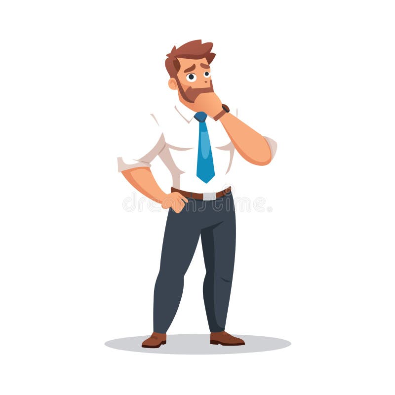 Confused Business Man Cartoon Stock Illustrations – 6,188 Confused ...