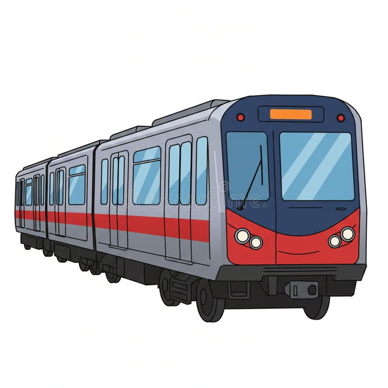 Subway Car Vector