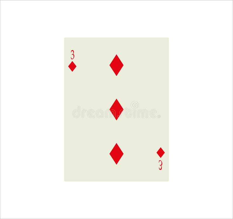 Three diamonds stock illustration. Illustration of gold - 3820358