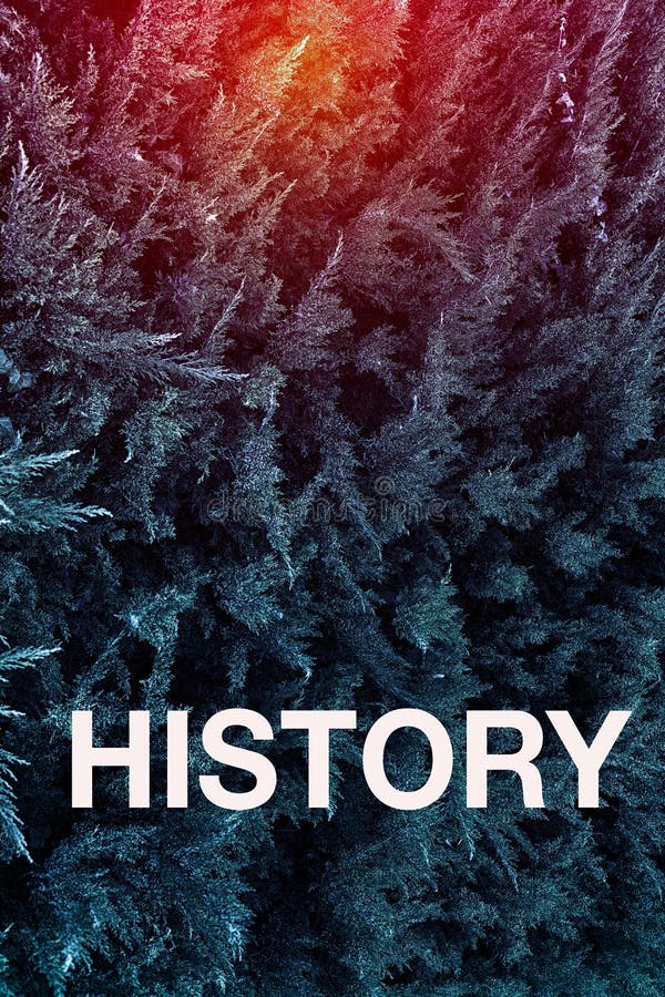 Illustration with Title HISTORY Stock Photo - Image of imagination ...