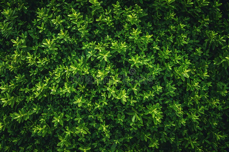Top View of Green Grass Wall Background, Texture of Fresh Hedges for ...