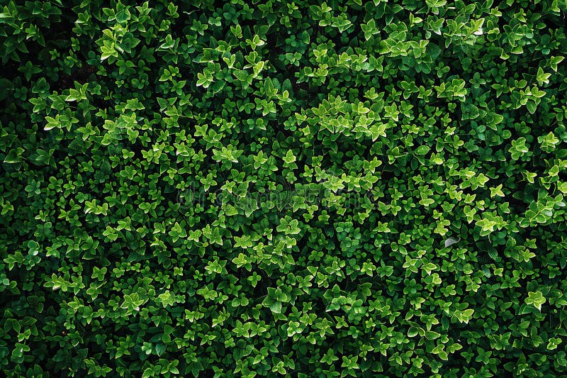 Top View of Green Grass Wall Background, Texture of Fresh Hedges for ...