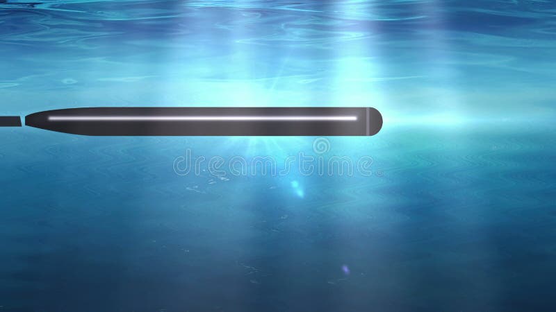 Illustration of Torpedo - Side View. Stock Illustration - Illustration ...