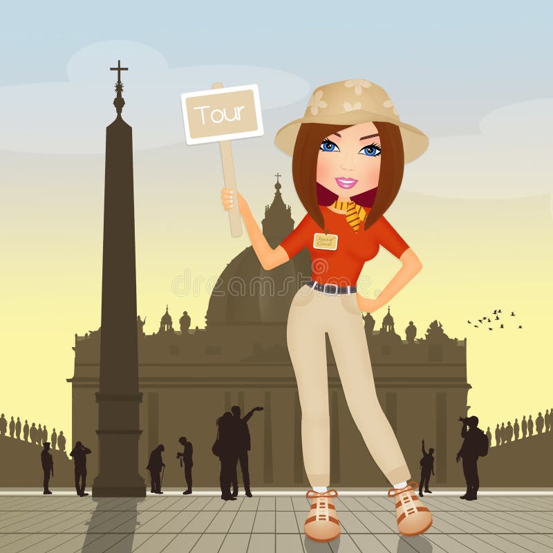 Tour Guide Stock Illustrations – 11,172 Tour Guide Stock Illustrations ...
