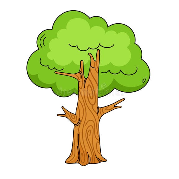 Tree Outline Stock Illustrations – 233,716 Tree Outline Stock ...