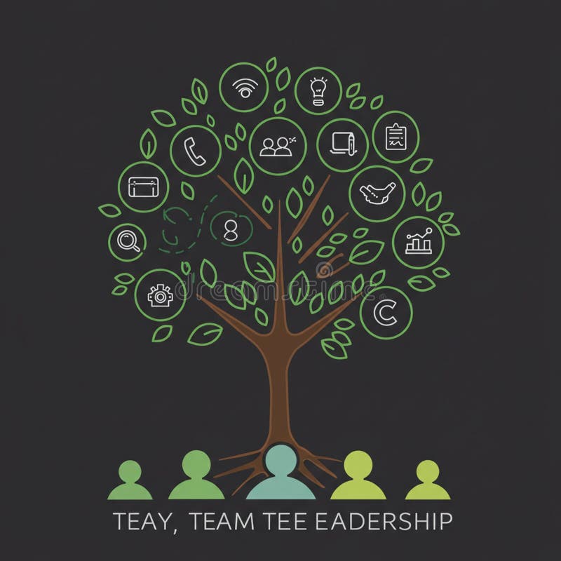 Teamtee Leadership Stock Illustrations – 1 Teamtee Leadership Stock ...