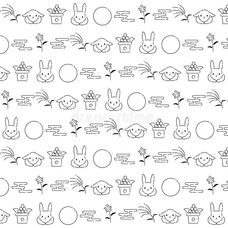 Tsukimi Stock Illustrations – 993 Tsukimi Stock Illustrations, Vectors ...