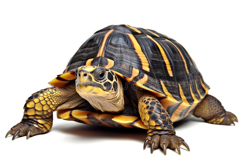 Turtle on a White Background, Hand-drawn Illustration, Sketch Stock ...