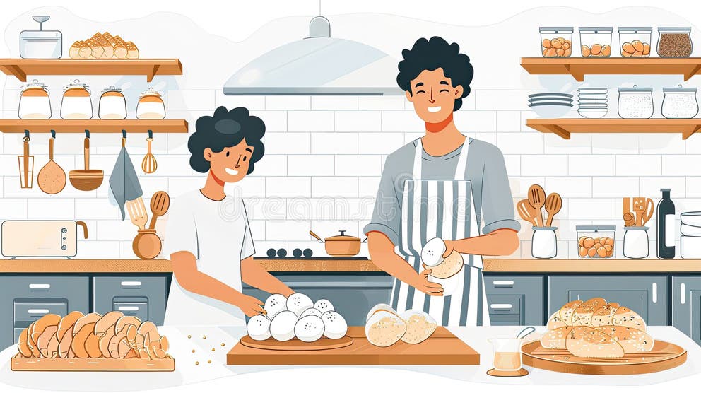 Two Bakers Stock Illustrations – 100 Two Bakers Stock Illustrations ...