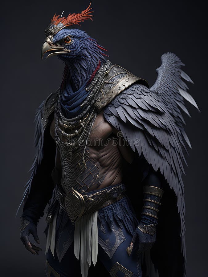 Illustration of Two Creatures Wearing Different Coloured Capes Created ...