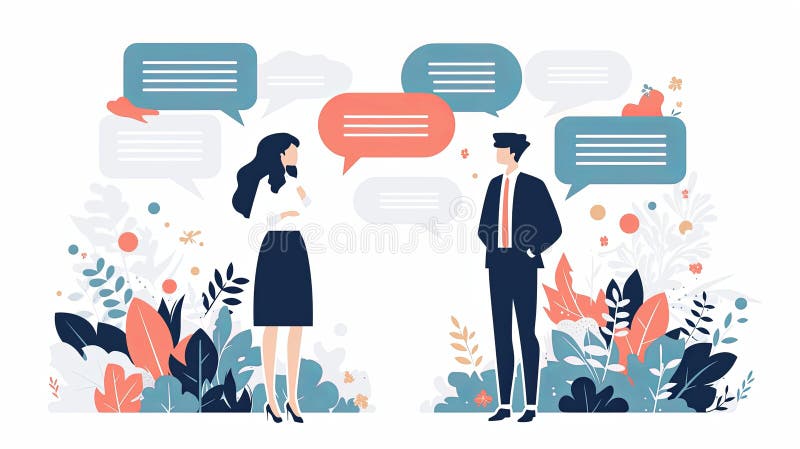 Professional Conversation between Two Individuals in a Nature-inspired ...