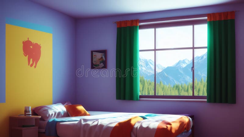 Simple Dorm Room Illustration Stock Illustrations 152 Simple Dorm