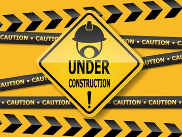Construction Work Stop Sign Stock Illustrations – 12,521 Construction ...