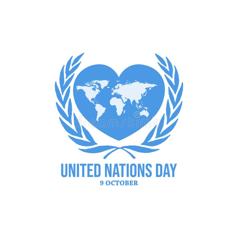 United Nations Day Background Illustration Stock Vector - Illustration ...