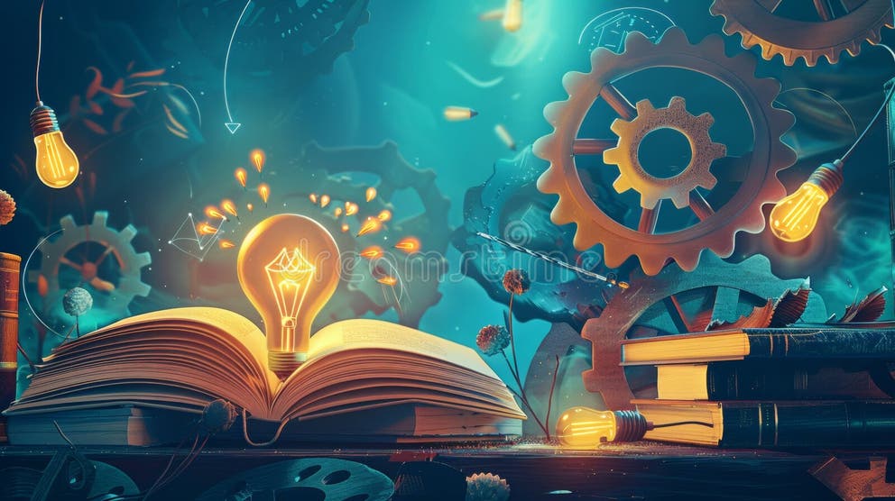 Unlocking Knowledge Stock Illustrations – 1,000 Unlocking Knowledge ...