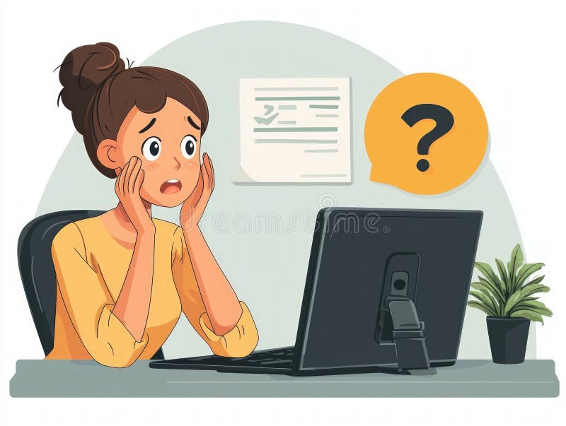 An Illustration of an Unsatisfied Customer Expressing Their Concerns To ...