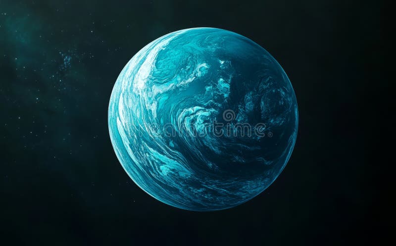 An Illustration of Uranus in 3D - a First Look at the Solar System ...