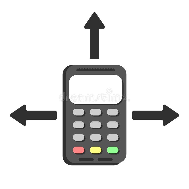 Bank Terminal Vector. Bank Infrastructure Development Icon. Business ...