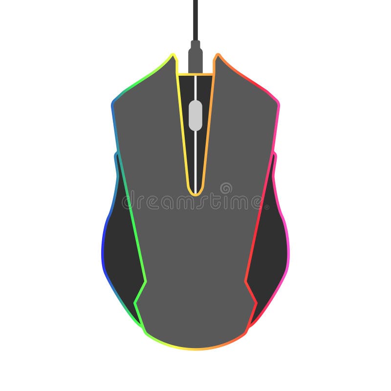 Mouse for PC Vector Icon. Simple Trendy Mouse Icon. Device for PC ...