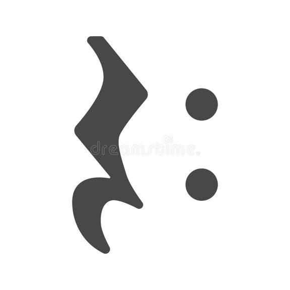 Musical Note Alliteration Pause Vector Icon. Musical Note Vector Icon ...
