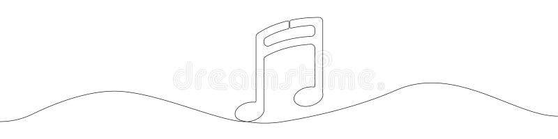 Note Icon Line Continuous Drawing Vector. One Line Note Icon Vector ...
