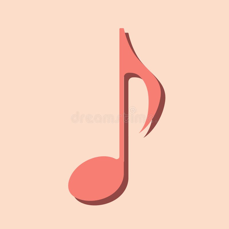 Note Vector. Music Note Icon Vector. Melody Symbol Vector Icon. Music ...