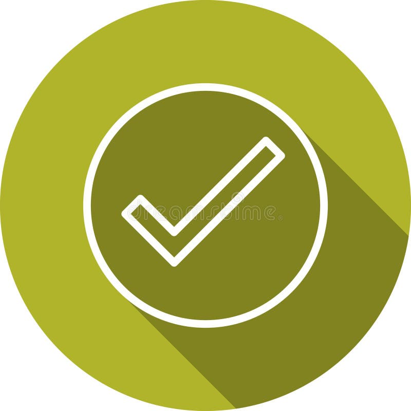 Valid Icon Icon.check Mark Vector Icon Stock Vector - Illustration of ...