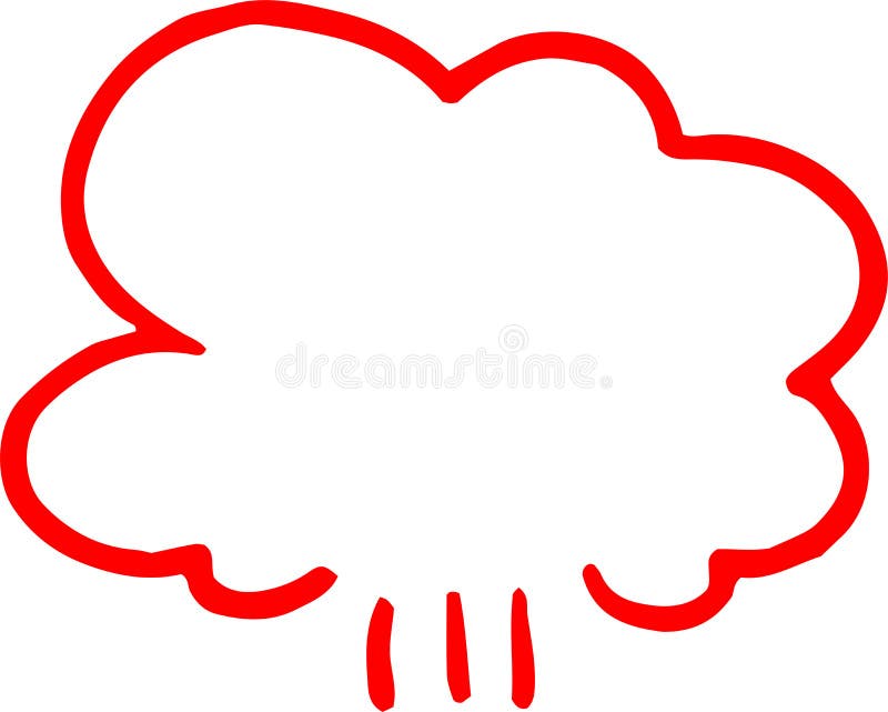 Variation of White Handwritten Red Anger Mark Stock Vector ...