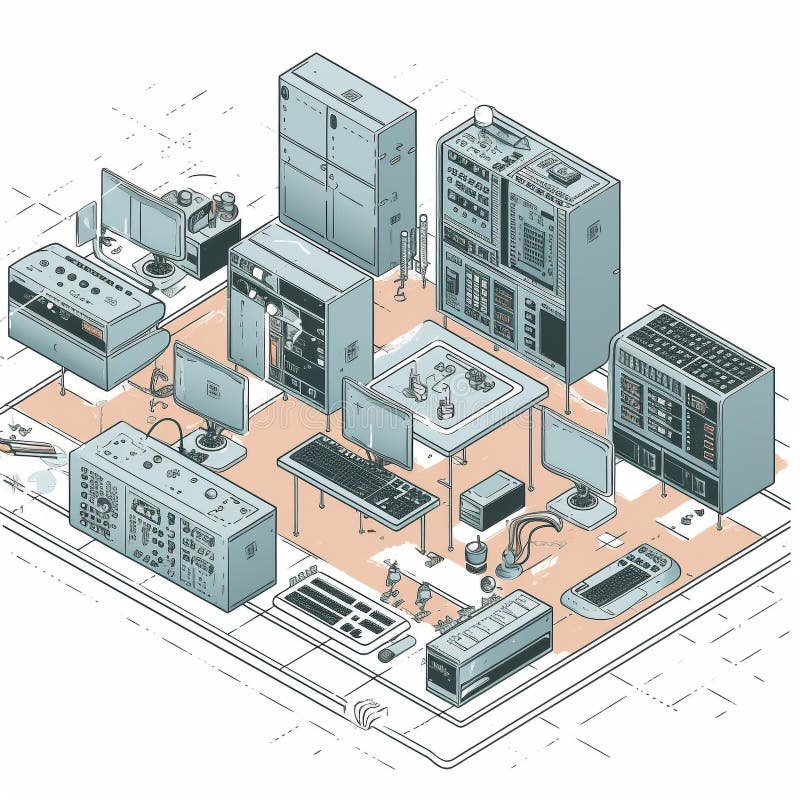 Connected Routers Stock Illustrations – 17 Connected Routers Stock ...