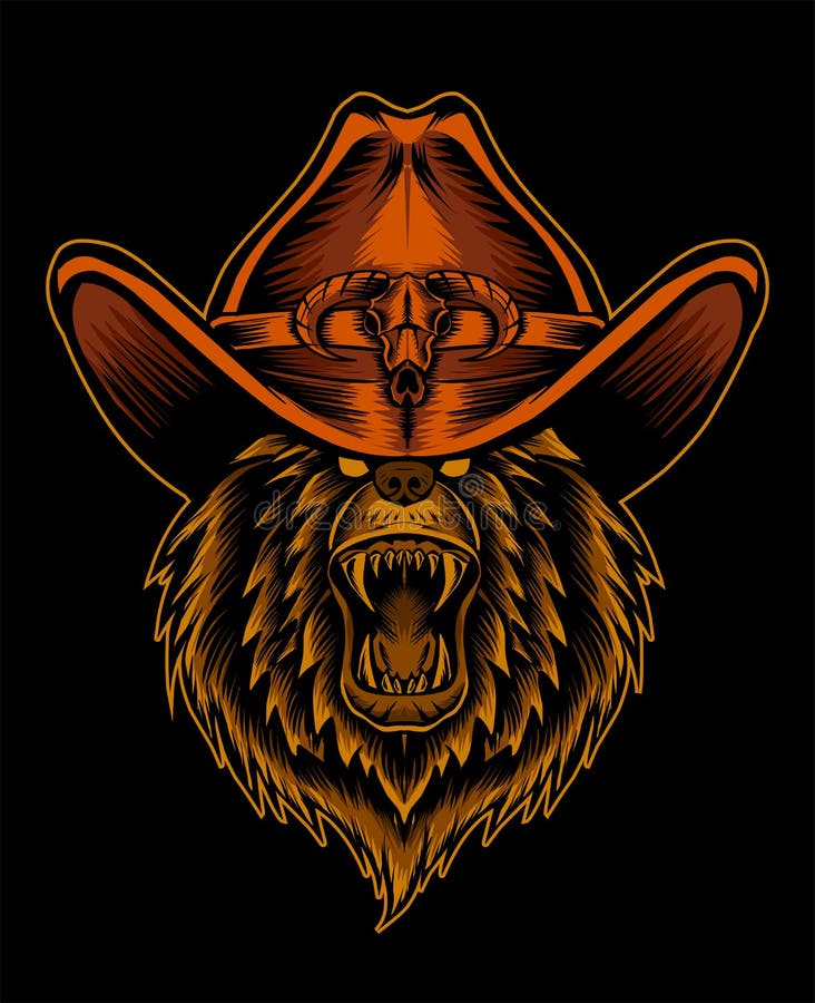 Cowboy Bear Stock Illustrations – 286 Cowboy Bear Stock Illustrations ...