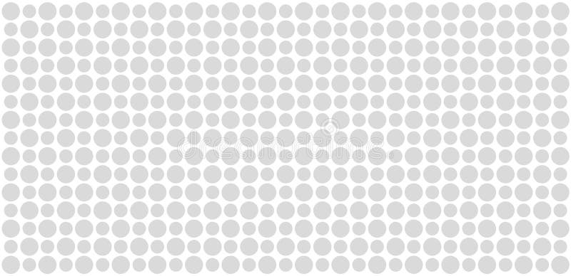 Illustration of Vector Background with Gray Colored Abstract Dotted ...