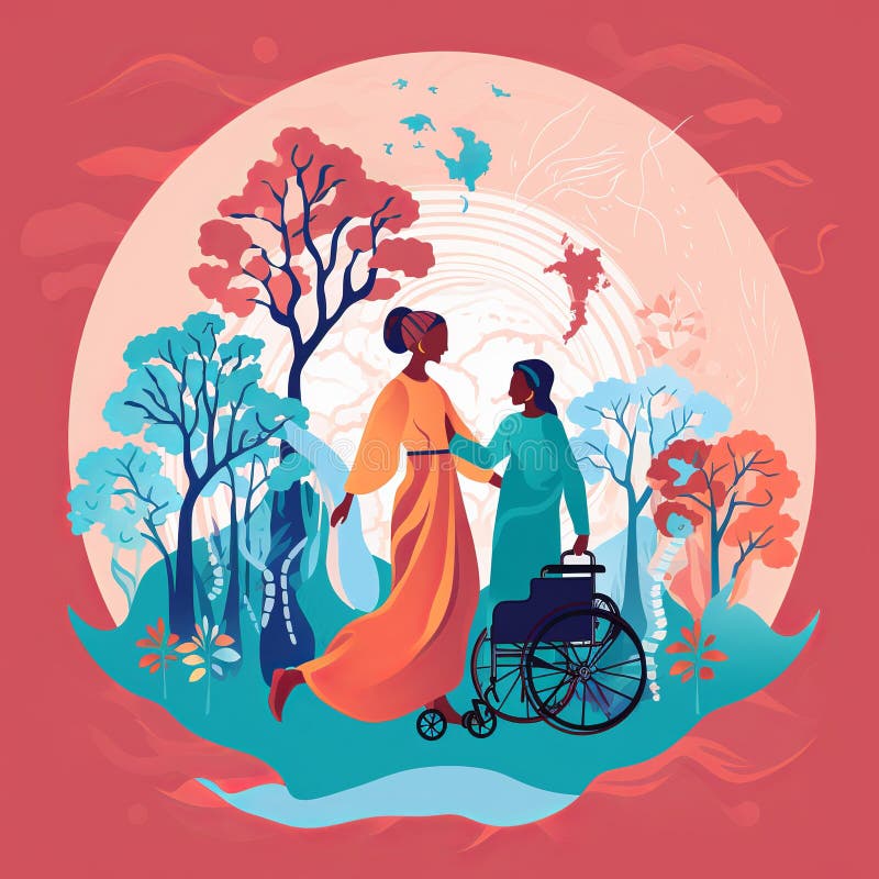 Illustration of Vector Illustration of a Background for World Lepros ...