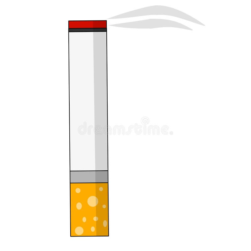 Illustration Vector Cigarette, Design Suitable for Poster, Banner ...