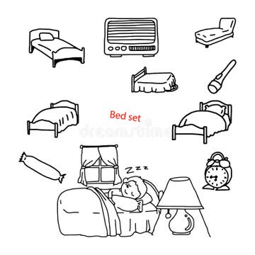 Bedroom Doodles Stock Illustrations – 233 Bedroom Doodles Stock ...