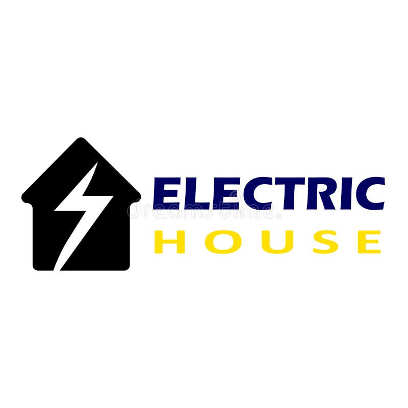 Illustration Vector of Electrical Home, Electrical Home Vector Logo ...