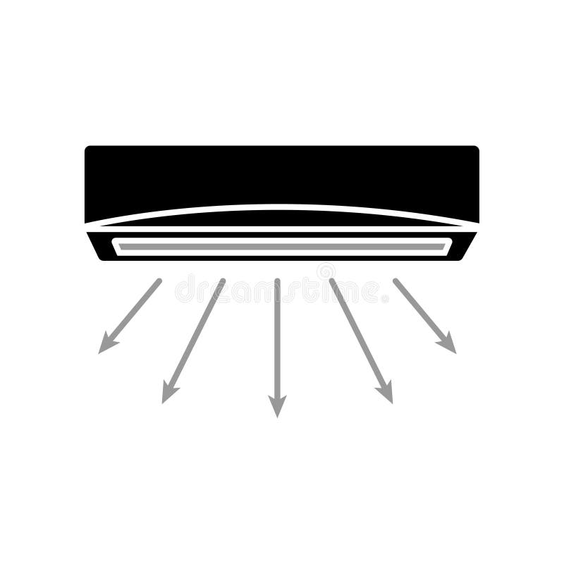 Illustration Vector Graphic of Air Conditioner Icon Stock Vector ...