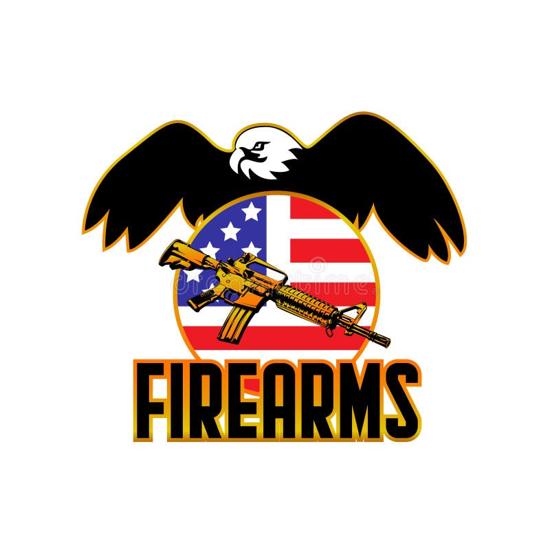Illustration Vector Graphic of Assault Rifle Logo Stock Vector ...
