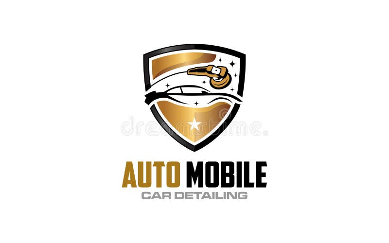 Illustration Vector Graphic of Auto Detailing Servis Logo Design ...