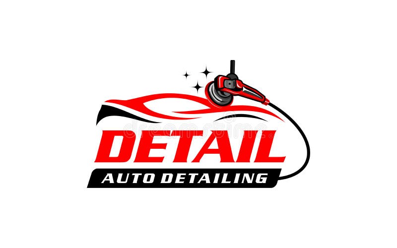 Illustration Vector Graphic of Auto Detailing Servis Logo Design ...