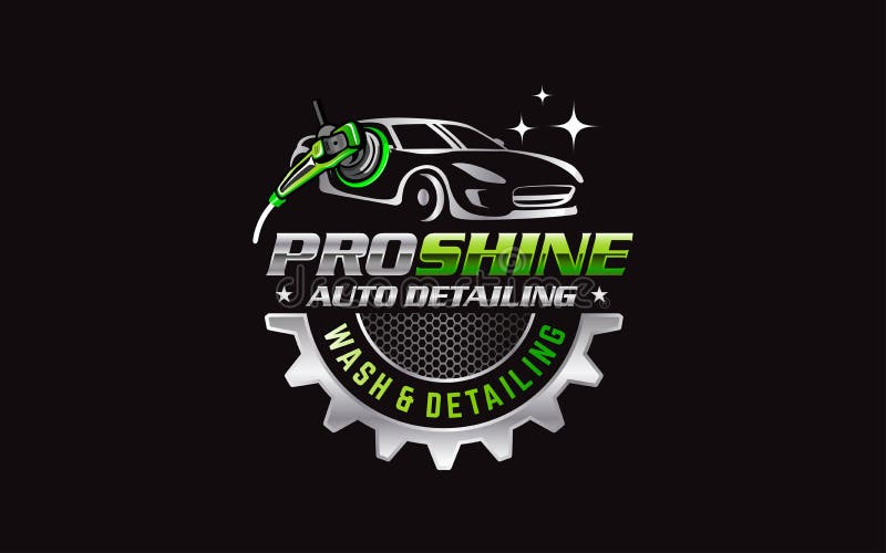 Illustration Vector Graphic of Auto Detailing Servis Logo Design ...