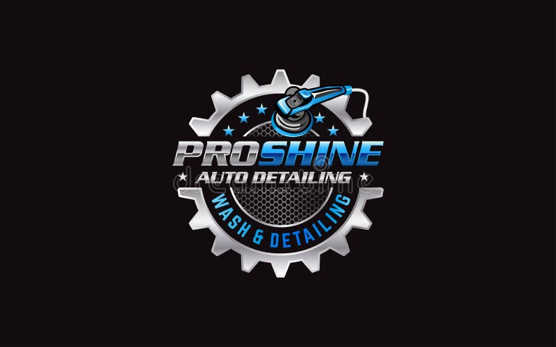 Illustration Vector Graphic of Auto Detailing Servis Logo Design ...