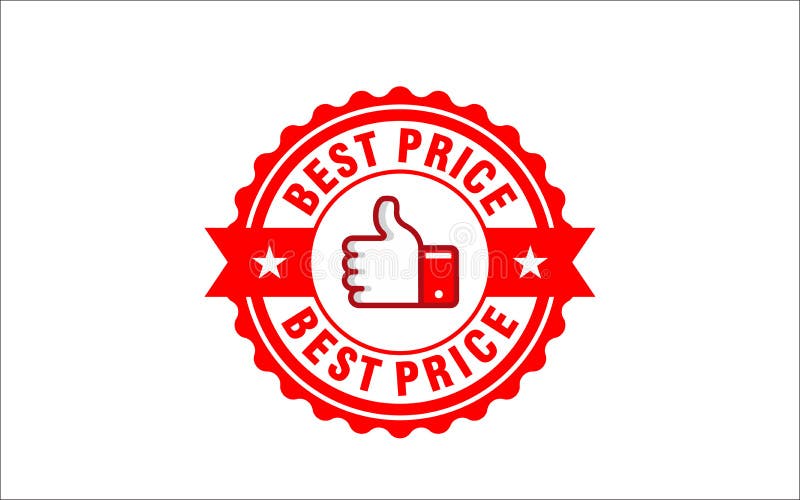 Illustration Vector Graphic of Best Price Label Sticker Design Template ...