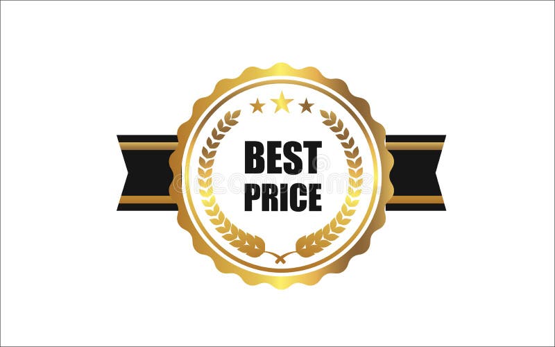 Illustration Vector Graphic of Best Price Label Sticker Design Template ...