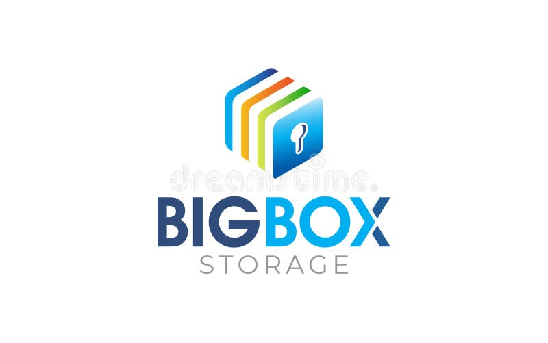 Illustration Vector Graphic of Big Storage Company Logo Design Template ...