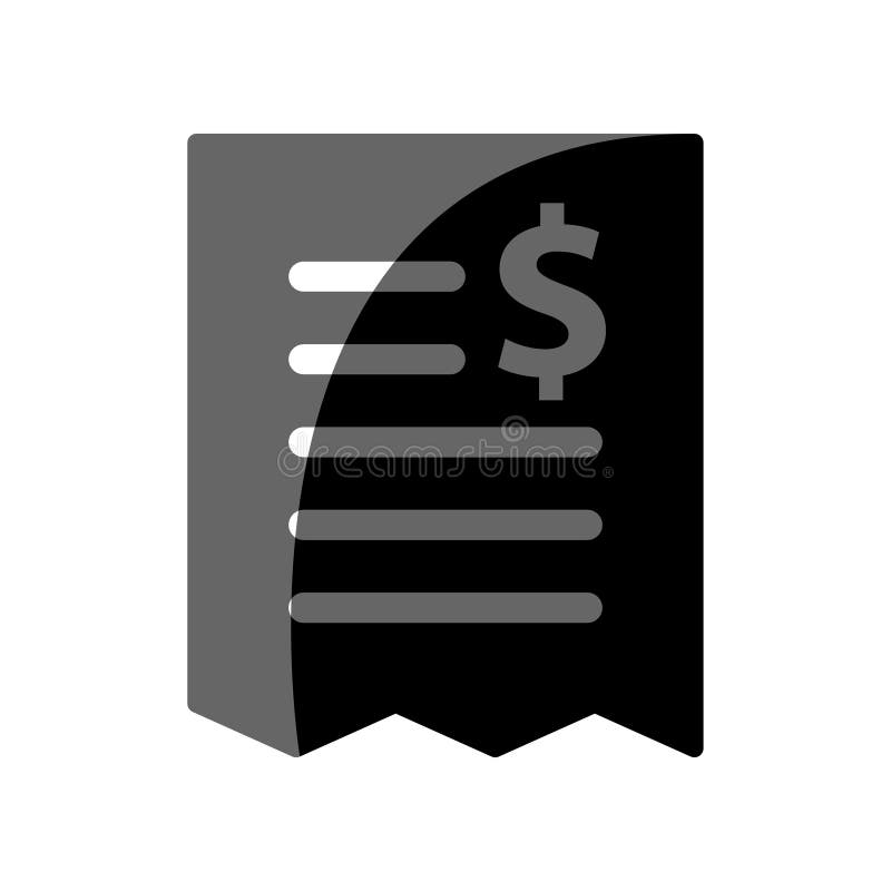 Illustration Vector Graphic of Bill Icon Design Stock Vector ...